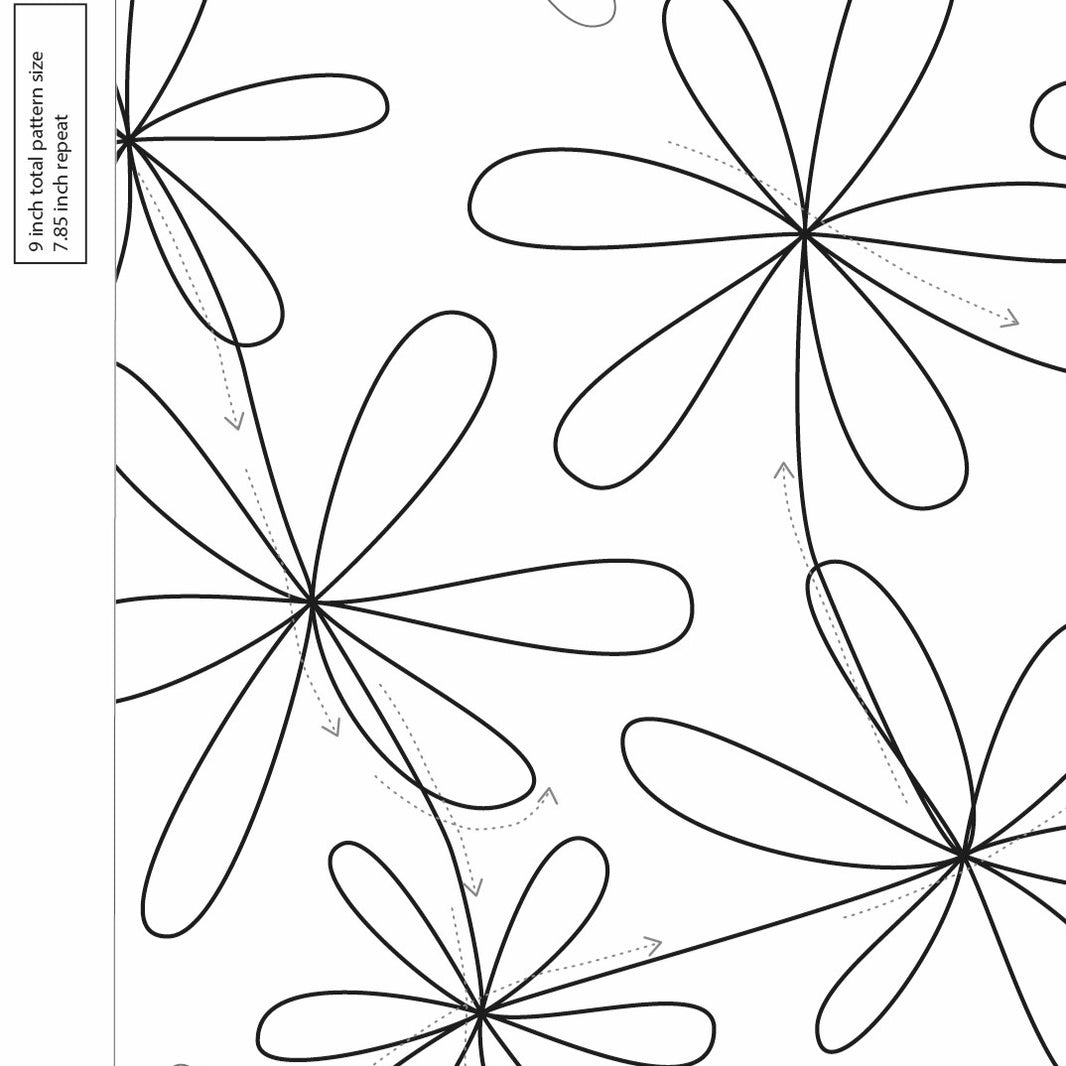 Digital Quilt Pantographs – Dastardly Quilt Studio